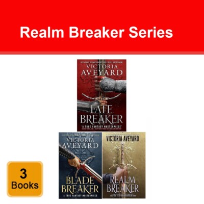 Realm Breaker Series 3 Books Collection Set by Victoria Aveyard Fate ...