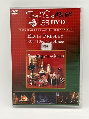 Elvis Christmas (The Yule Log DVD) - DVD By Elvis Presley *Read ...