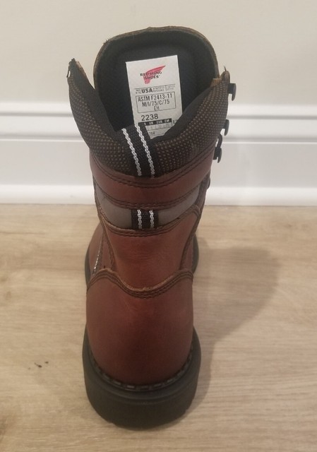 Red Wing Dynaforce 2238 Mens Brown Leather Steel Toe BOOTS Sz 8d USA ...