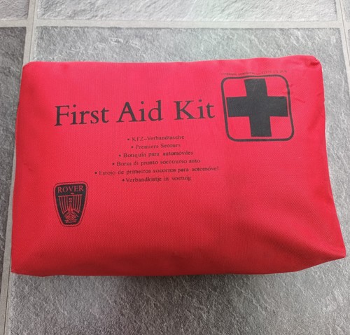 Original Vintage Rover Car First Aid Kit | eBay UK