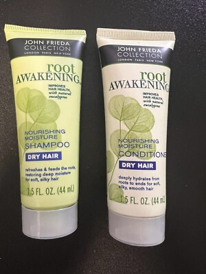 John Frieda Root Awakening Travel Size Shampoo and Conditioner Set (2 ...