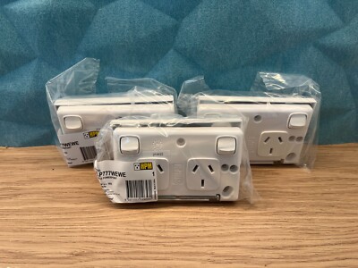 3 x HPM Excel Double GPO Powerpoints - White - Model: XL777WE | eBay ...