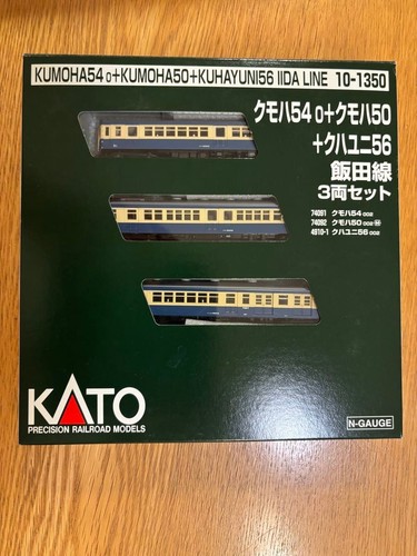 Kumoha 54 0 + Kumoha 50 + Kuhauni 56 Iida Line 3-Car Set KATO N Gauge ...