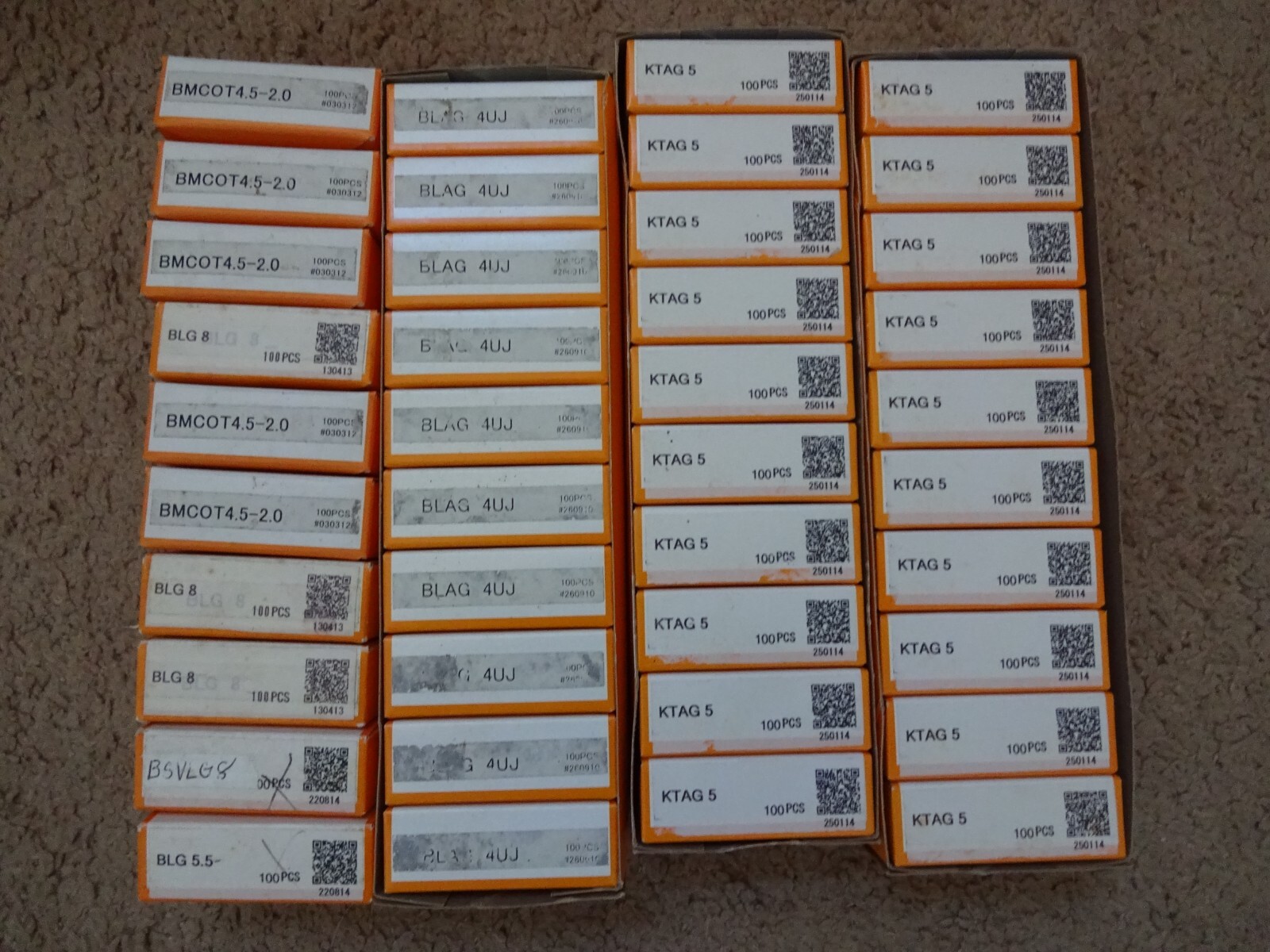 BULK Rod Building Wrapping Fuji Discontinued Various Frame Guides/tips ...