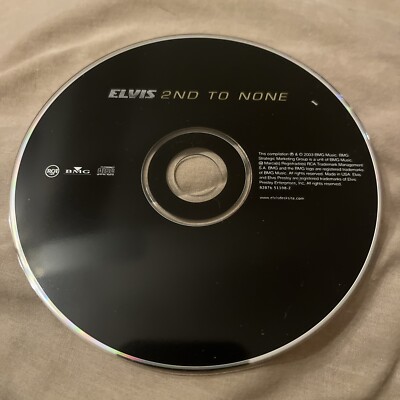 Elvis Presley, 2nd to None (CD) **DISC ONLY** Disc = VG | eBay