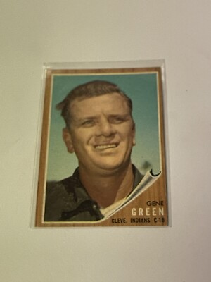 1962 Topps #78 Gene Green **027697 | eBay