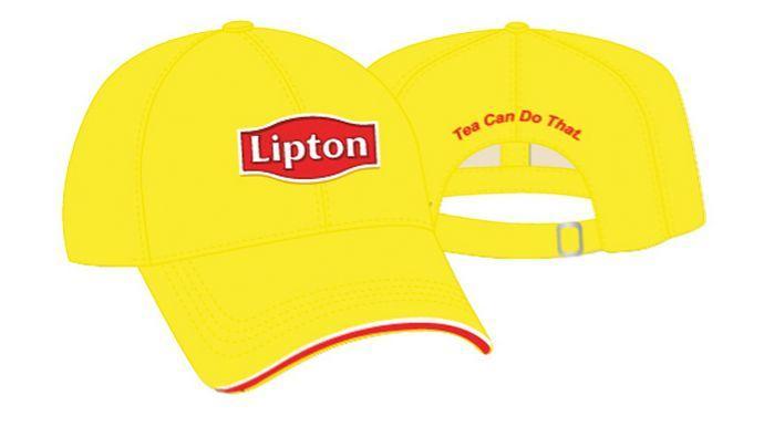 Lipton Chino Cap - Baseball Style Cap - Yellow Brushed Cotton Twill ...