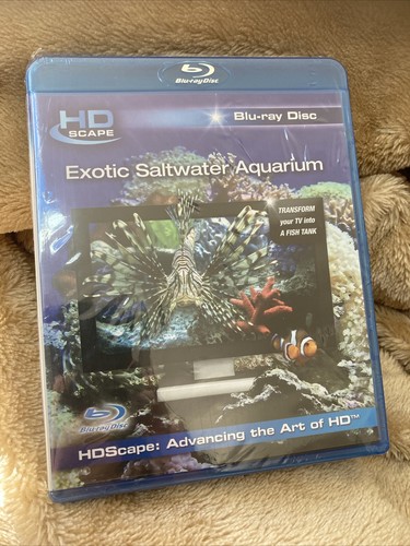 Exotic Saltwater Aquarium (Blu-ray, 2007) SEALED TV Fish Tank ...