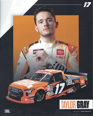 2024 TAYLOR GRAY "JBL.COM" #17 NASCAR CRAFTSMAN TRUCK SERIES POSTCARD ...