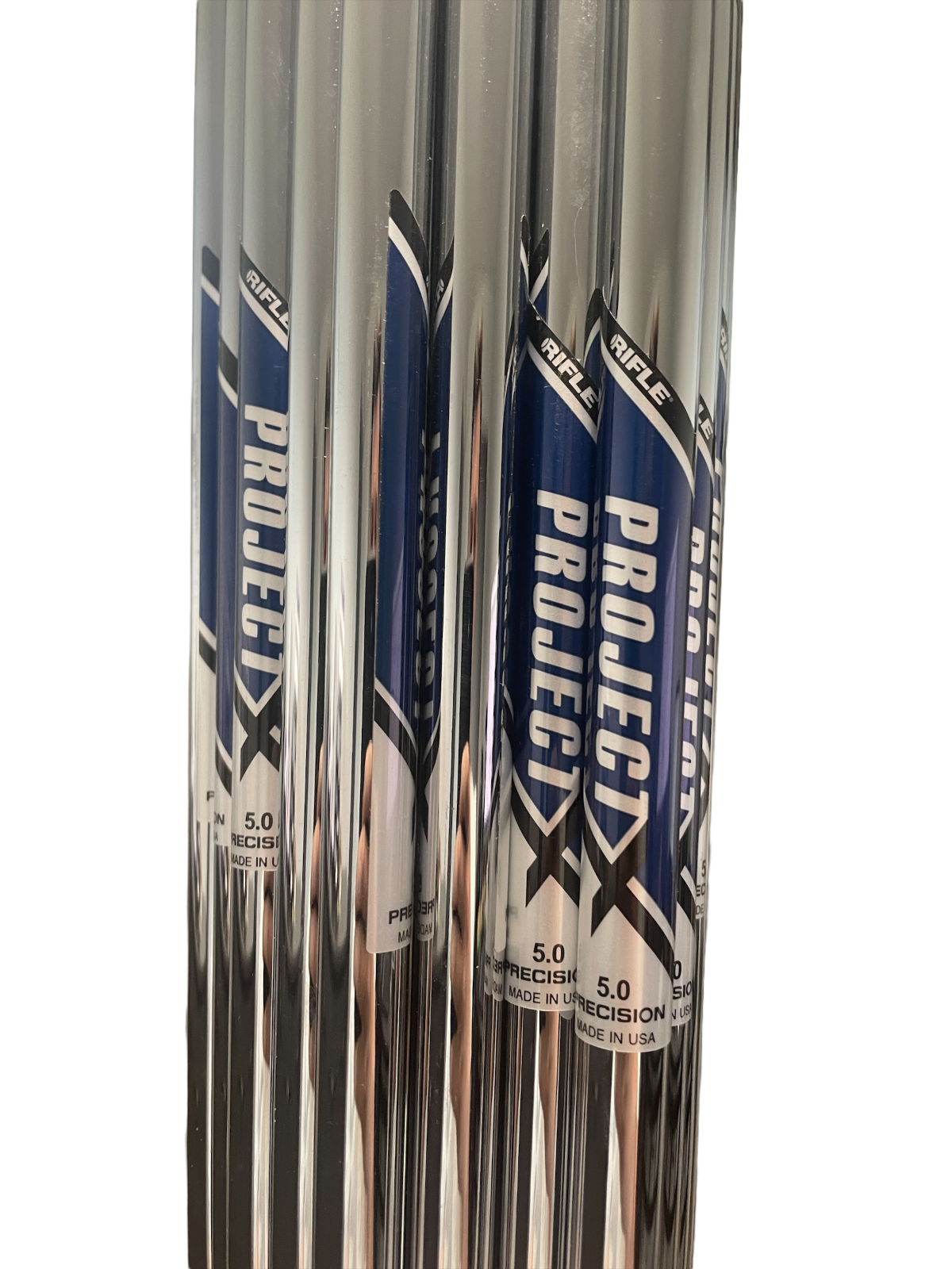 PROJECT X RIFLE Steel Iron Shafts - Reg,Reg+,Stiff,X-Stiff / UNCUT ...