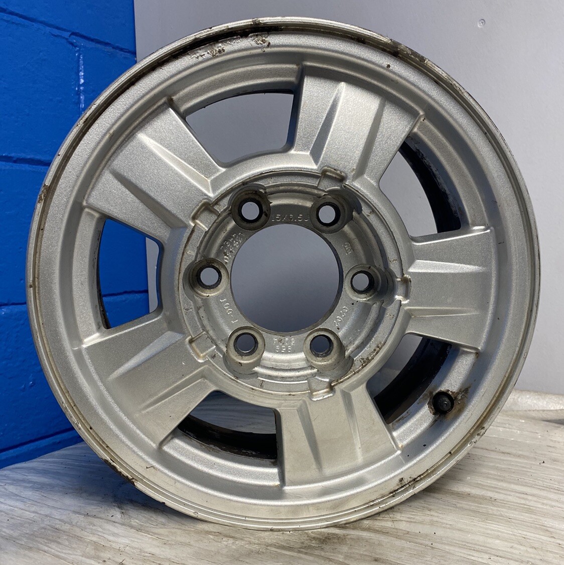 1 OEM 2004-2008 Chevy Colorado GMC Canyon & Isuzu 15x6.5 Silver Rim ALY ...