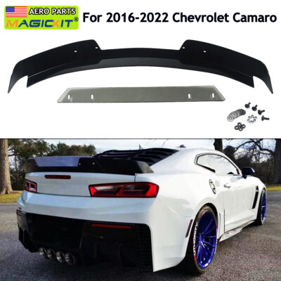 For Chevy Camaro LT1 RS 2016-22 Rear Spoiler Decklid Wickerbill Trunk ...