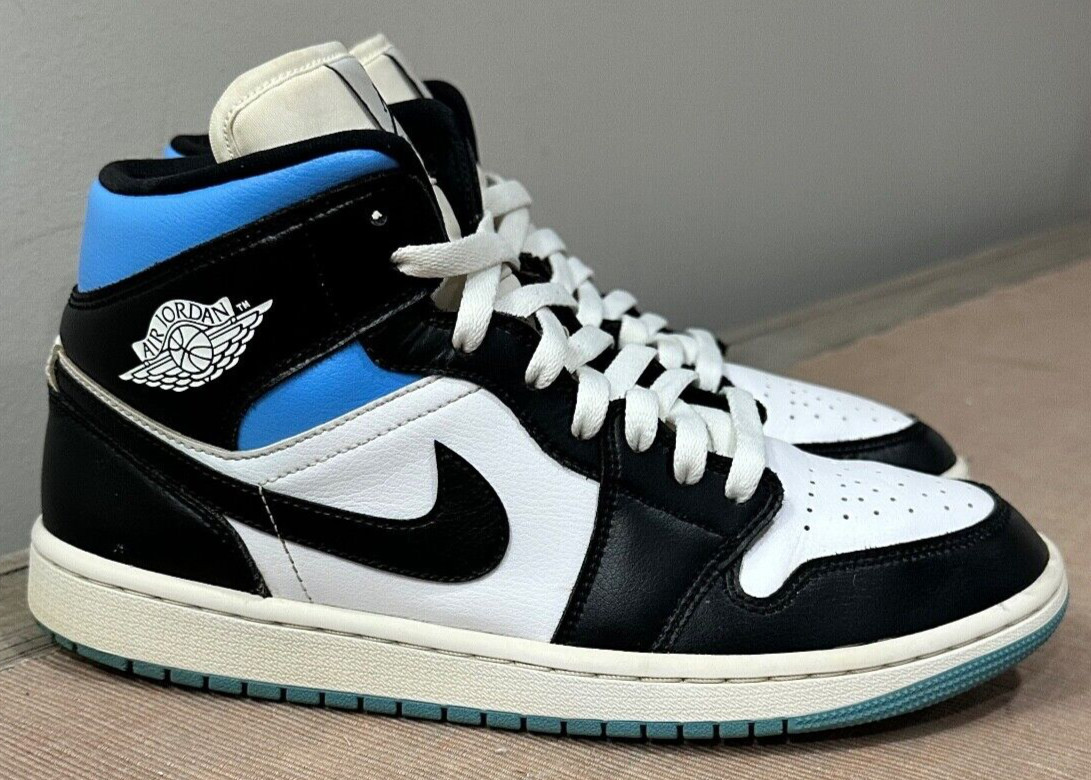 Nike Air Jordan 1 Mid University Blue BQ6472-102 Wome… - Gem