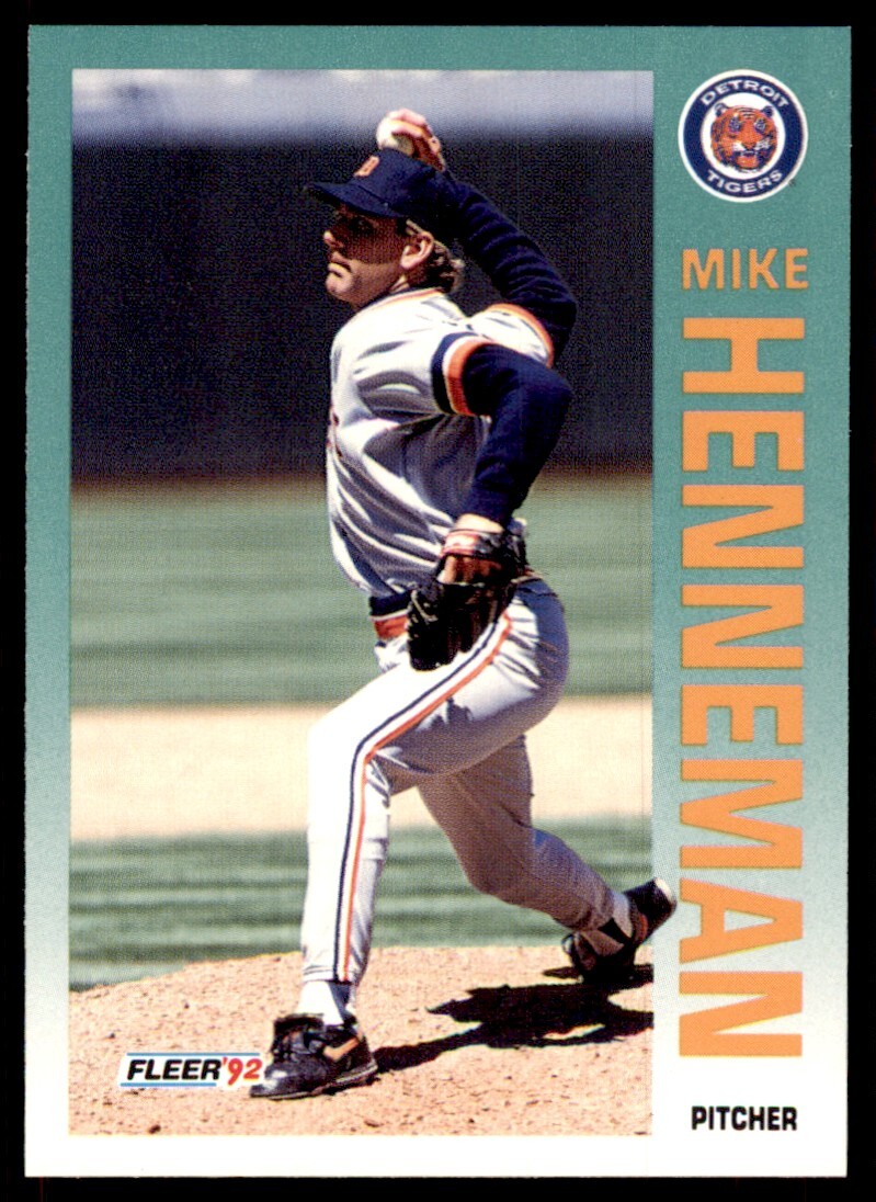 1992 Fleer Mike Henneman Baseball Cards #138 | eBay