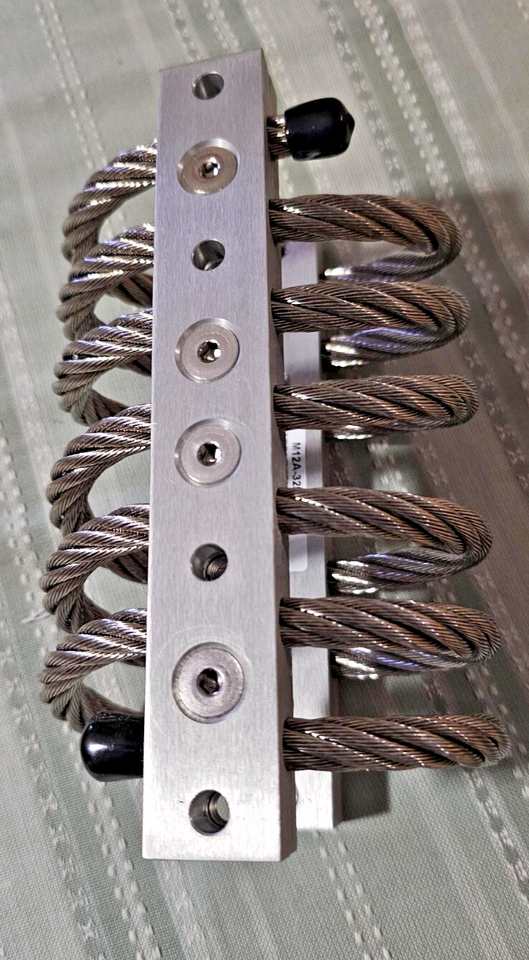 Helical Wire Rope Vibration Isolator / Dampener, Galvanized, IDC M12A ...