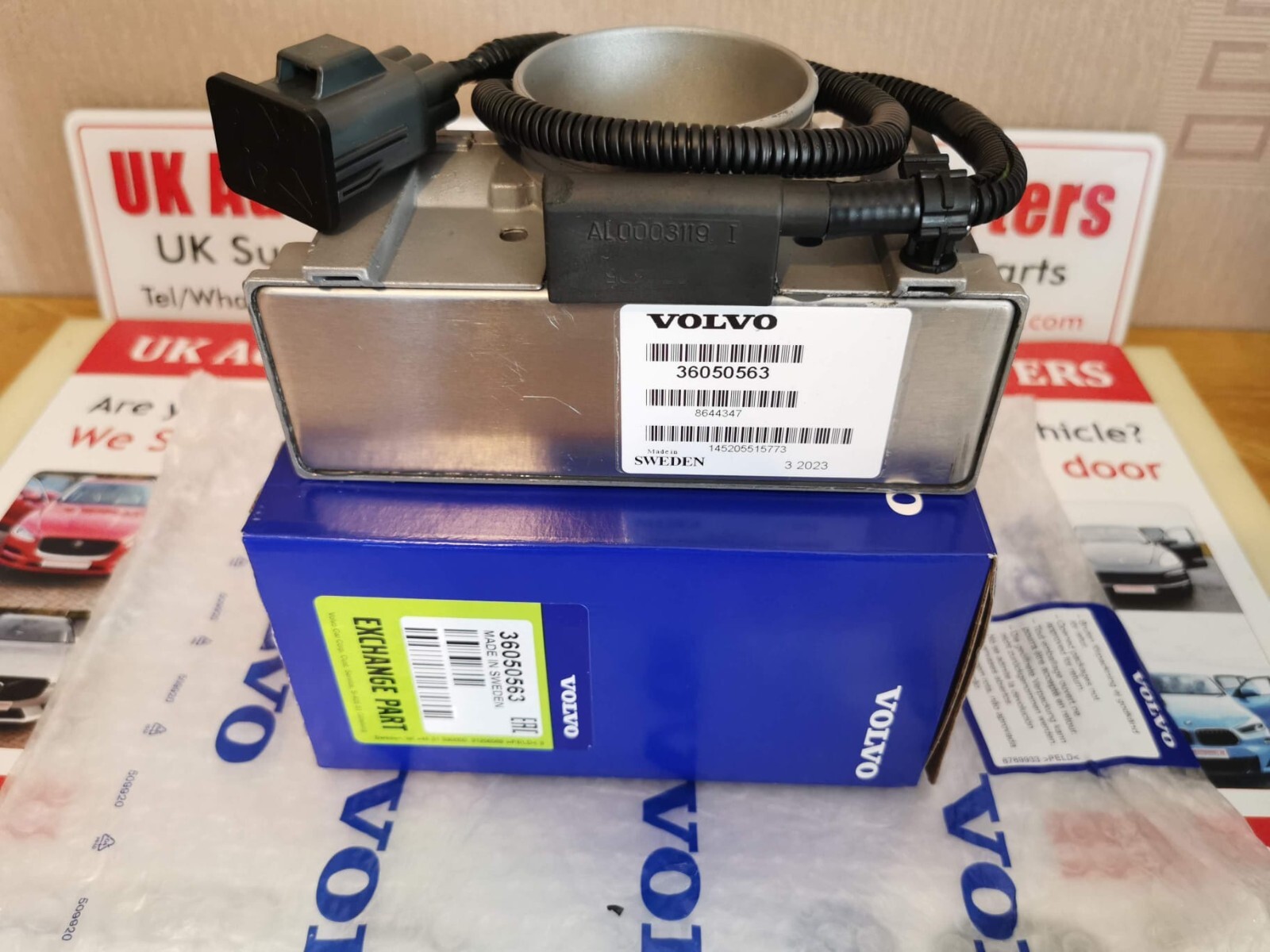 NEW ORIGINAL VOLVO ENGINE THROTTLE 36050563 - WE SHIP WORLDWIDE | eBay