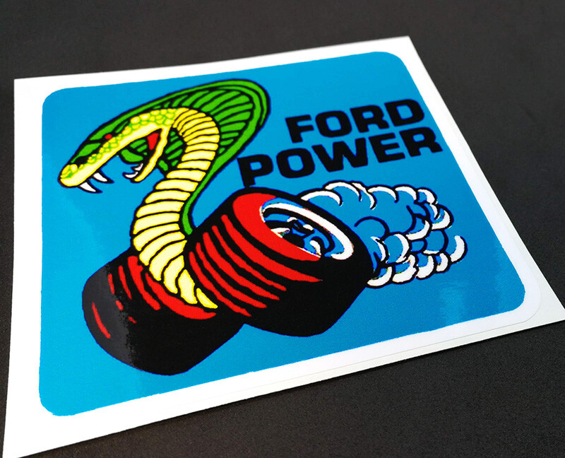 FORD POWER Vintage Style DECAL, Vinyl STICKER, hot rod, rat rod, car ...