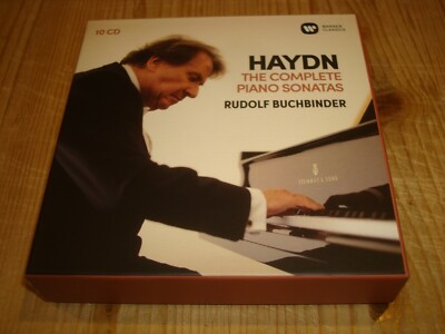 Signed Signiert RUDOLF BUCHBINDER Haydn Complete Piano Sonatas WARNER ...