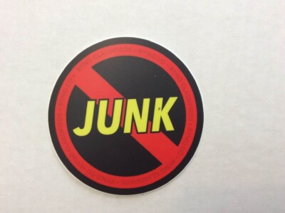 No junk decal | eBay