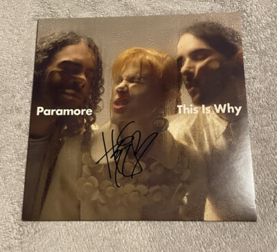 Hayley Williams Of Paramore Autographed “This Is Why “Vinyl JSA ...