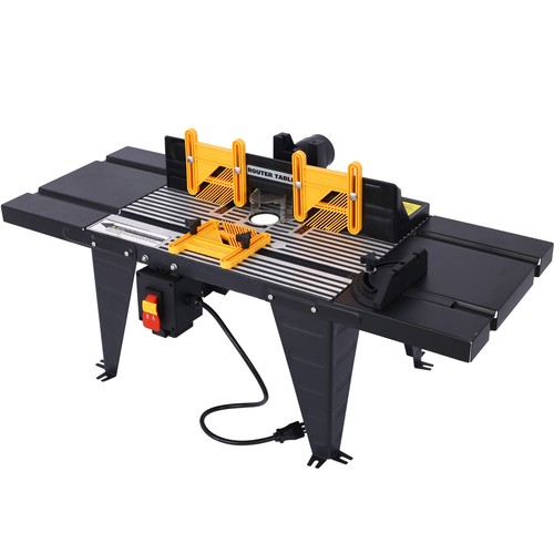 Electric Benchtop Router Table Wood Working Craftsman Tool Black | eBay