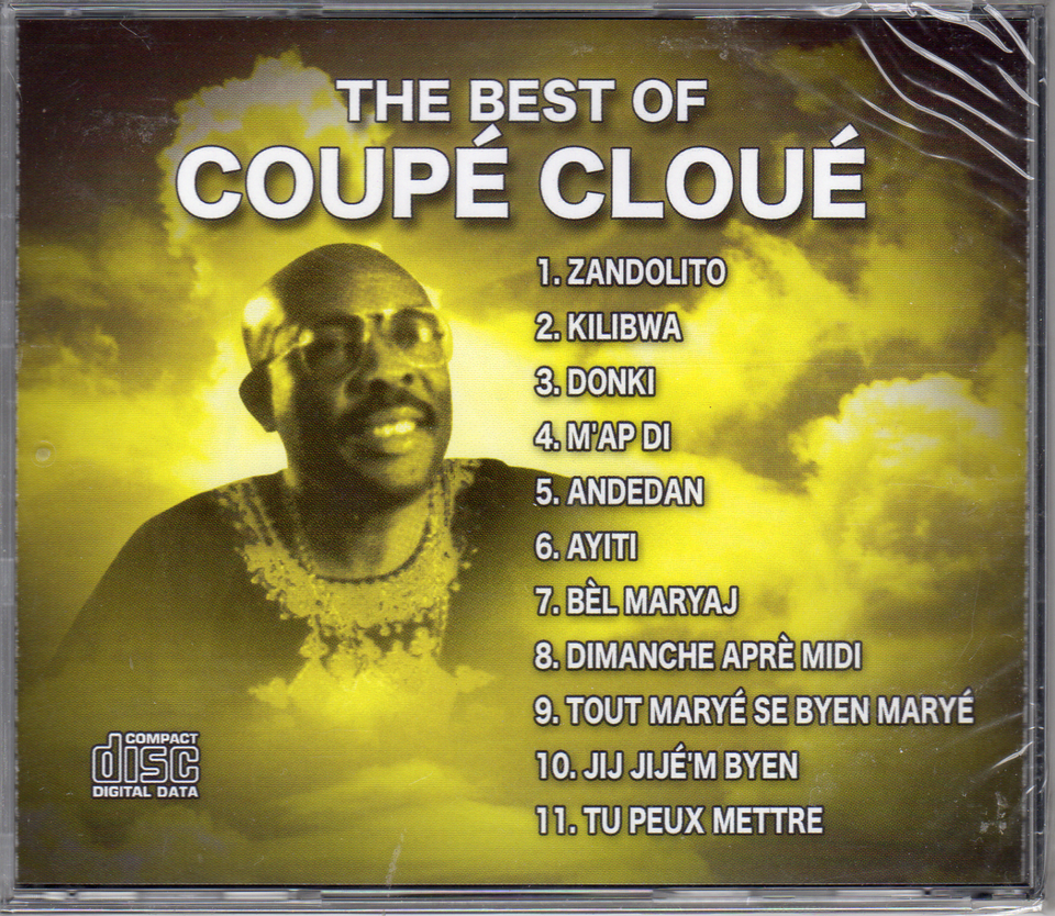 COUPE CLOUE - BEST OF COUPE Haitian CD bon Album konpa MANBA MUSIC ...