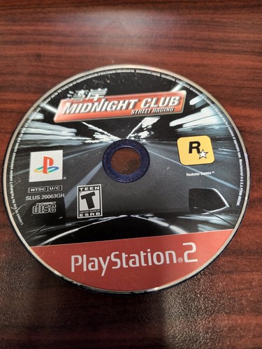 Midnight Club: Street Racing (PlayStation 2 PS2) NO TRACKING - DISC ...