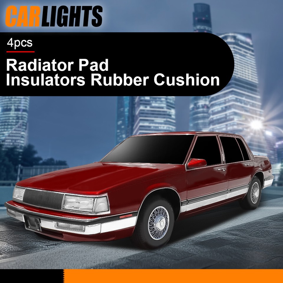 Radiator Pad Insulators Rubber Mounting Cushion Support Fit For 68-82 ...
