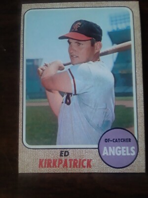 1968 TOPPS #552 ED KIRKPATRICK - ANGELS - SEVENTH SERIES - EX/EX+ | eBay