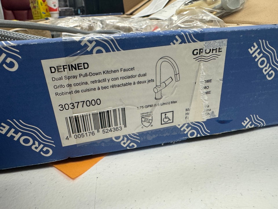 Grohe 30377000 - Kitchen Faucet - Chrome 4005176524363 | eBay