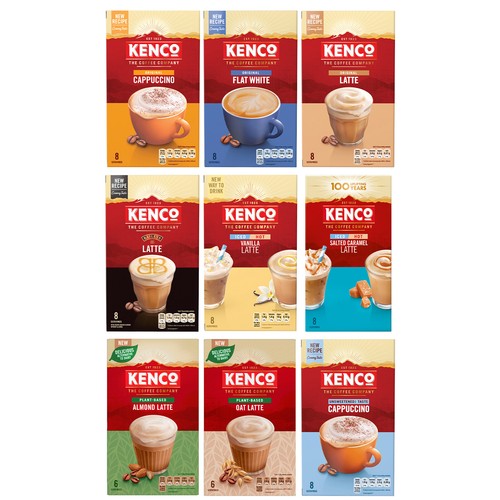 Kenco Instant Coffee Sachets (8/6 Sachets)- All Flavours Buy 4 Get 2 ...