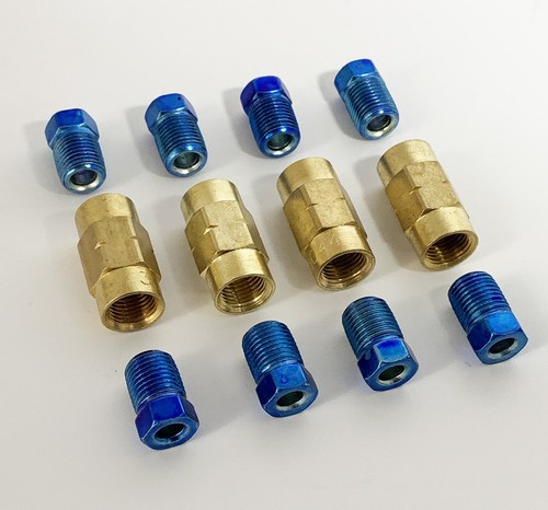 3/16" line 10mm x1.0 full thread /inverted flare Brake Fittings ...