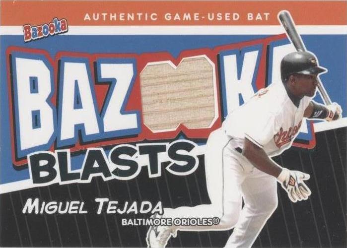 2004 Topps Bazooka - Blasts Bats Miguel Tejada #BB-MT (MEM) for sale ...