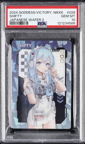 2024 GODDESS/VICTORY: NIKKE SHIFTY JAPANESE WAFER 2 #028 PSA 10 | eBay