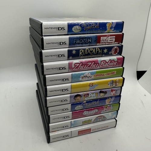 LOT of 11 Nintendo DS Video Game Case & Manual NO GAMES Childrens Cases ...