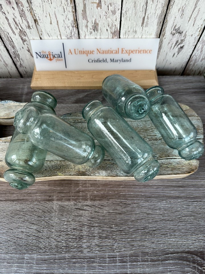 Japanese Rolling Pin Glass Float - Authentic Vintage Japan Fish Net ...