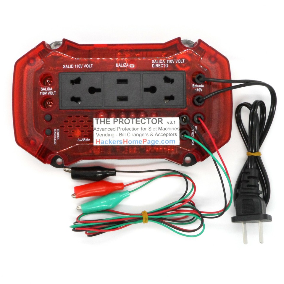 Slot Machine EMP Jammer Cheat Device Stopper Pot O Gold 8 Liner Cherry ...