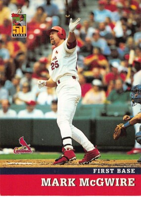 2001 Topps Post Collectors Series Mark McGwire #6 NM ST. LOUIS ...