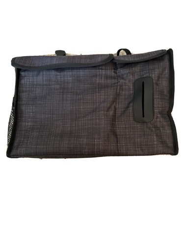 Thirty One Pack & Pull Caddy Car Storage Organizer Bag Black Cross Pop ...