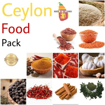 20+ Items Pack Pure Organic Ceylon Taste all in one Essential Dry Food ...
