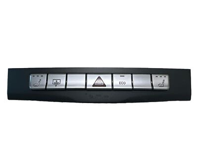 10-16 Mercedes W212 E350 4DR AC HEATED SEAT HAZARD CONTROL SWITCH PANEL ...