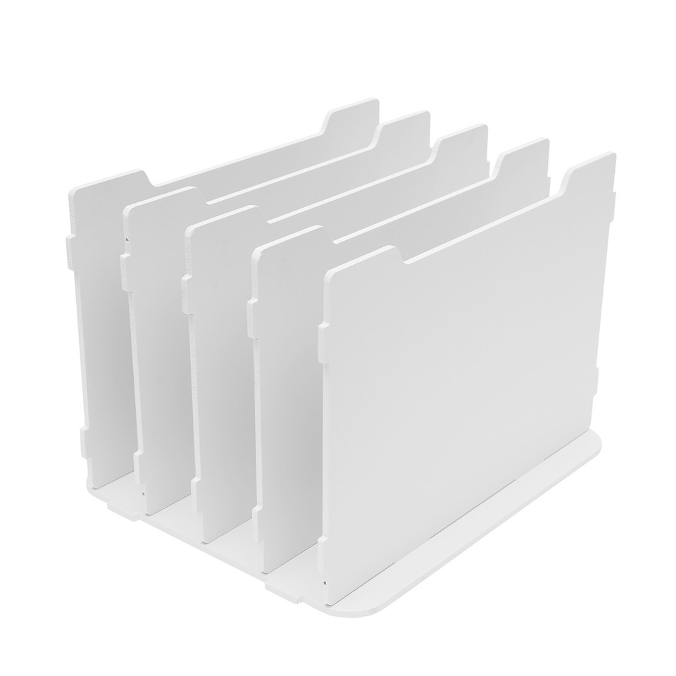 5 Tiers Stackable File Organizer Tray Desk Desktop Paper Document Tray ...