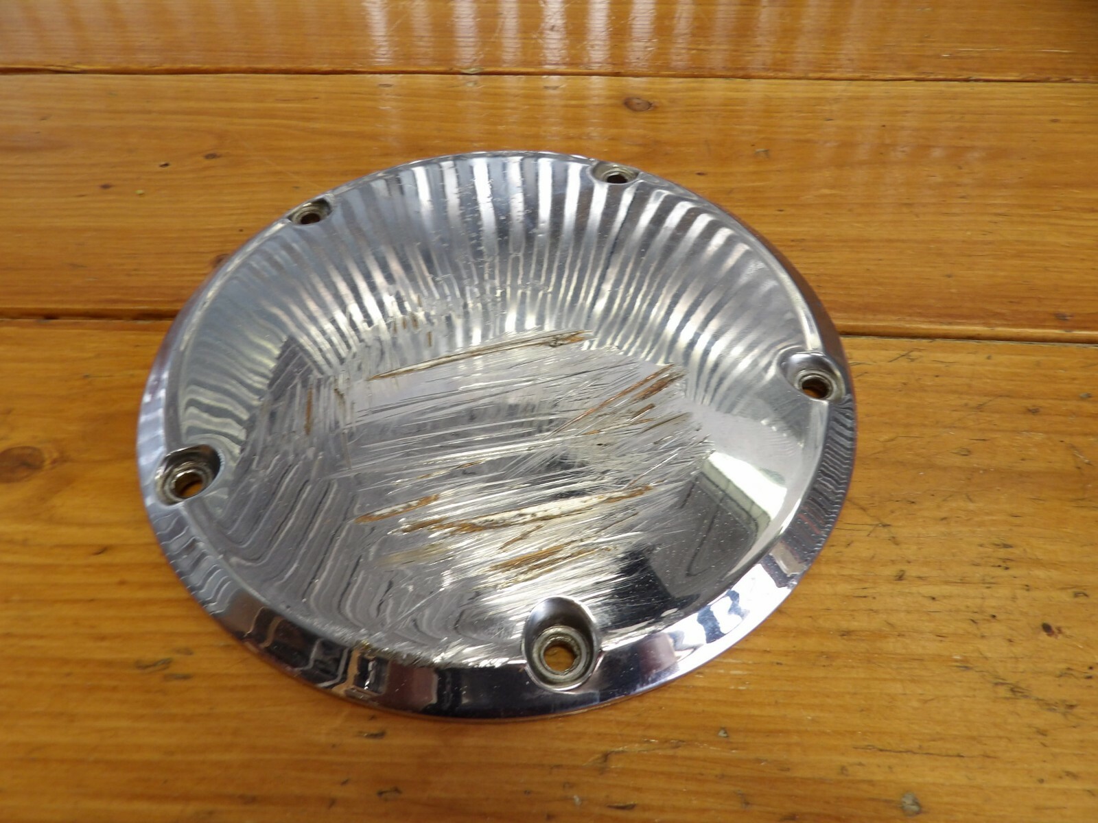 08 Harley-Davidson Softail FXSTC SMALL PRIMARY CLUTCH DERBY COVER 60790 ...