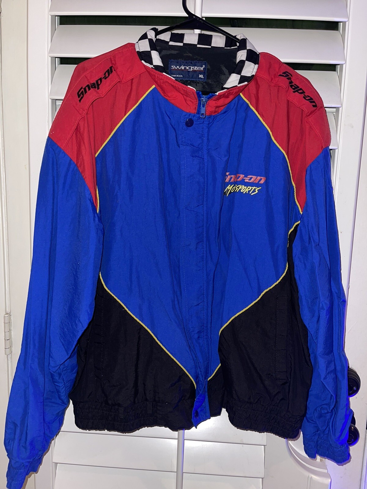 Men's Vintage Snap-On Motorsports Tools Racing Jacket… - Gem