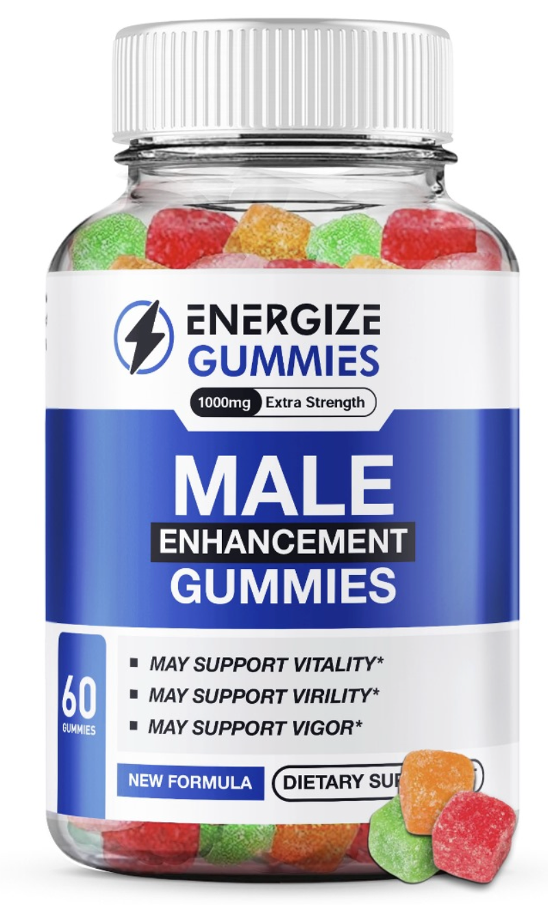 (1 PACK) Energize Male Gummies, Gummy for Men to Help with Vitality and ...
