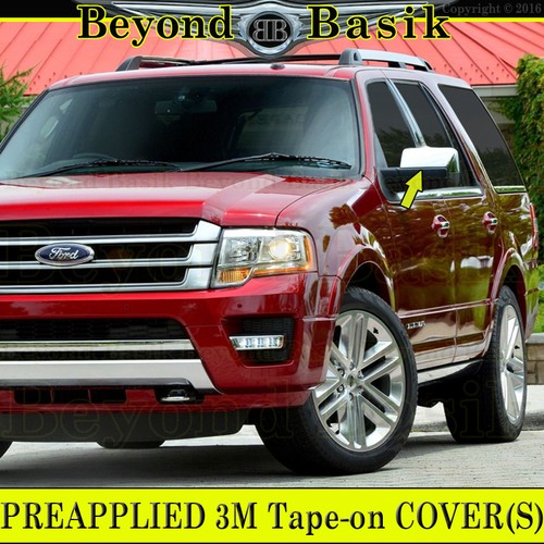 2007-2016 2017 FORD EXPEDITION Lincoln Navigator Chrome Mirror COVERS ...