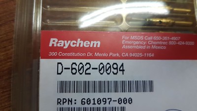 LOT OF 3 PCS. RAYCHEM D-602-0094 601097-000 Contact, Coaxial Pin | eBay