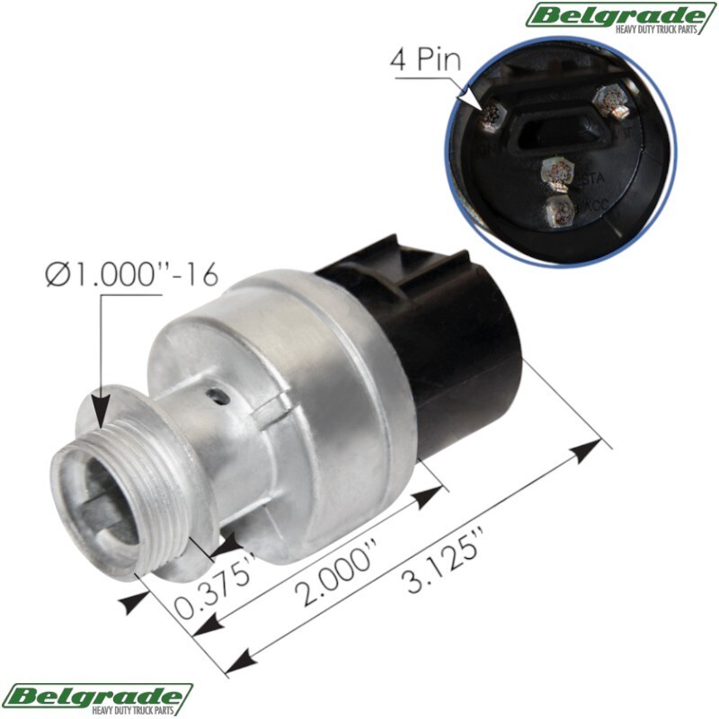 IHC 577.55553 Ignition Switch 3545580C1 3545580C2 | International | OE