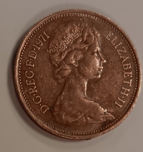 1971 New Pence 2p Elizabeth II British coin | eBay