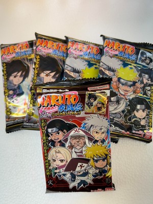 BANDAI NAMCO NARUTO wafer chocolate (5pieces) NARUTO collector's seal ...